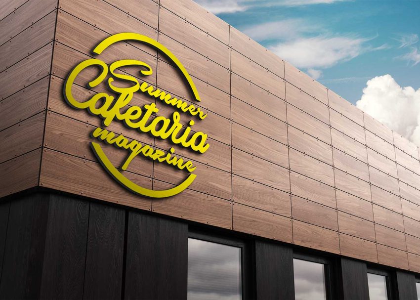 3D Logo Presentation Mockup