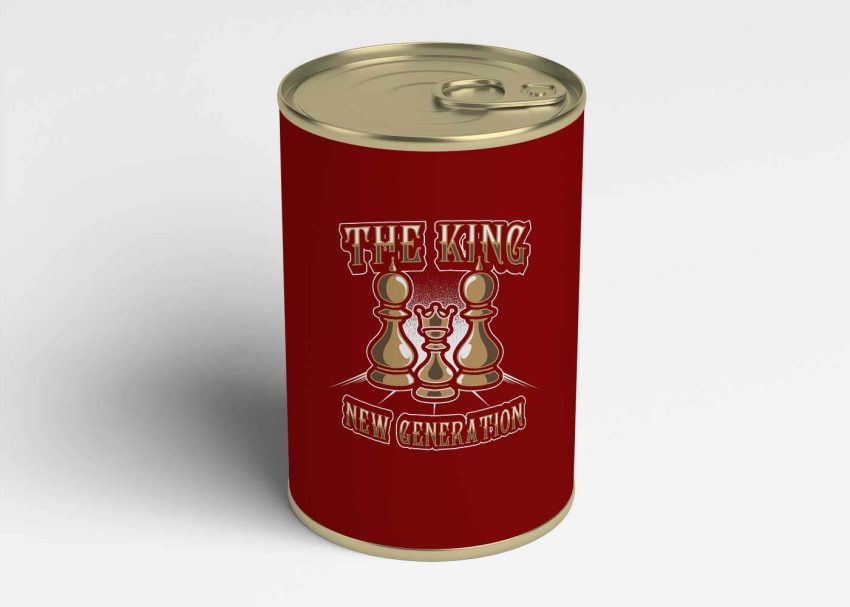 Free Can Label Mockups