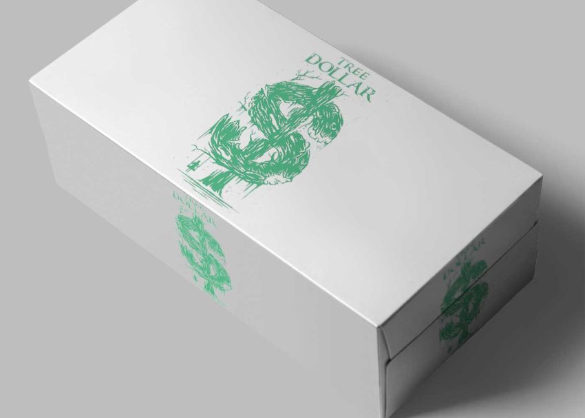 Free Rectangular Box Mockup