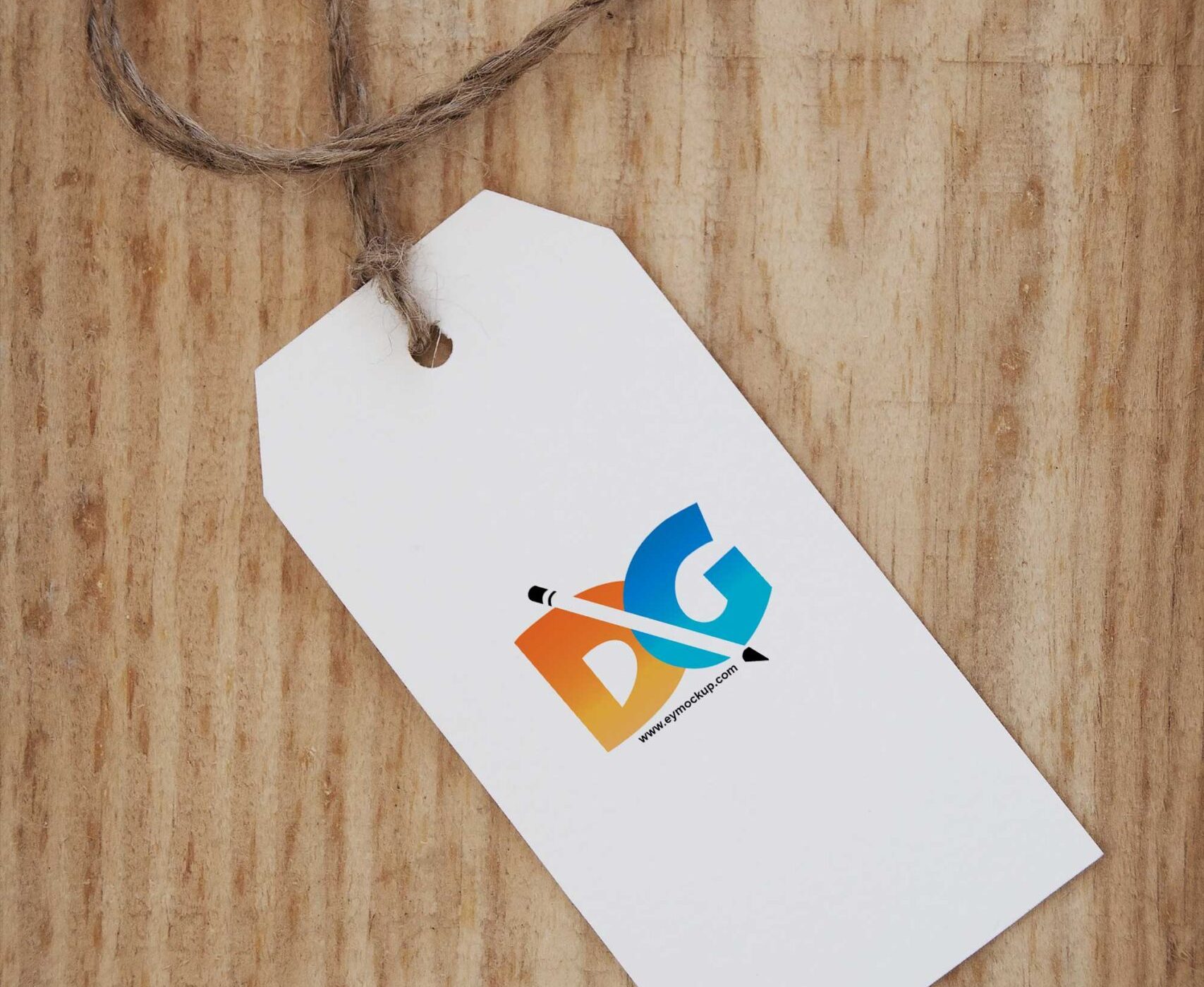 Free Tag Logo Mockup Templates Download