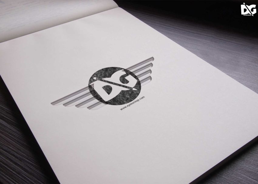 Paper Pad PSD Logo Mockups