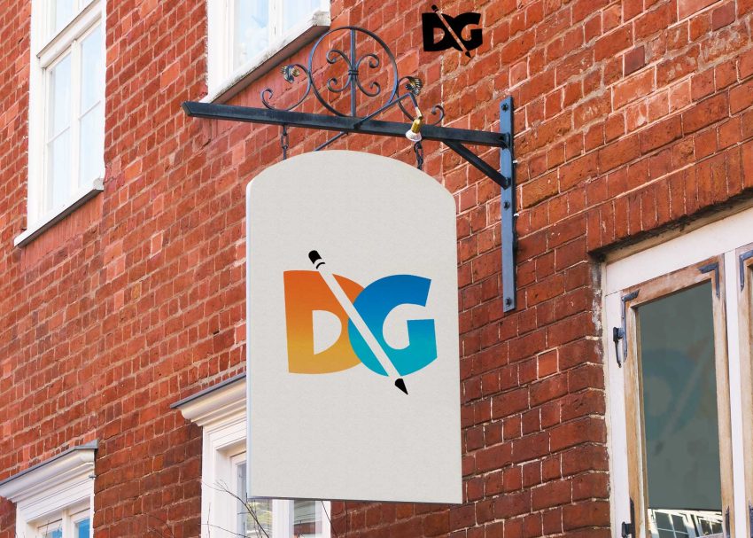 Free Hanging Logo Mockups Branding