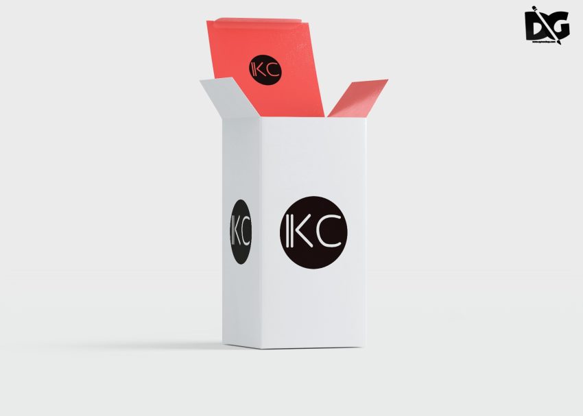 Open Acrylic Box Mockups