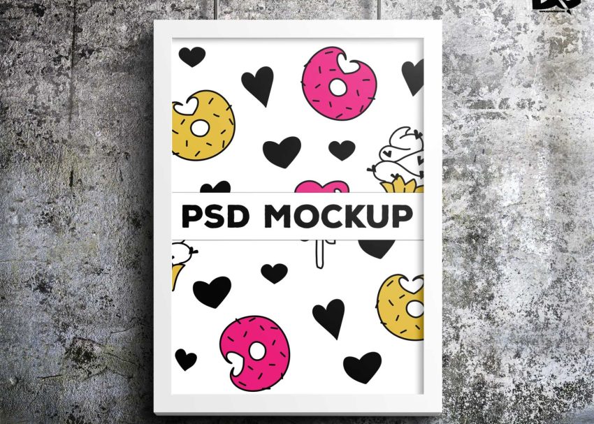 Free Premium Poster PSD Mockups
