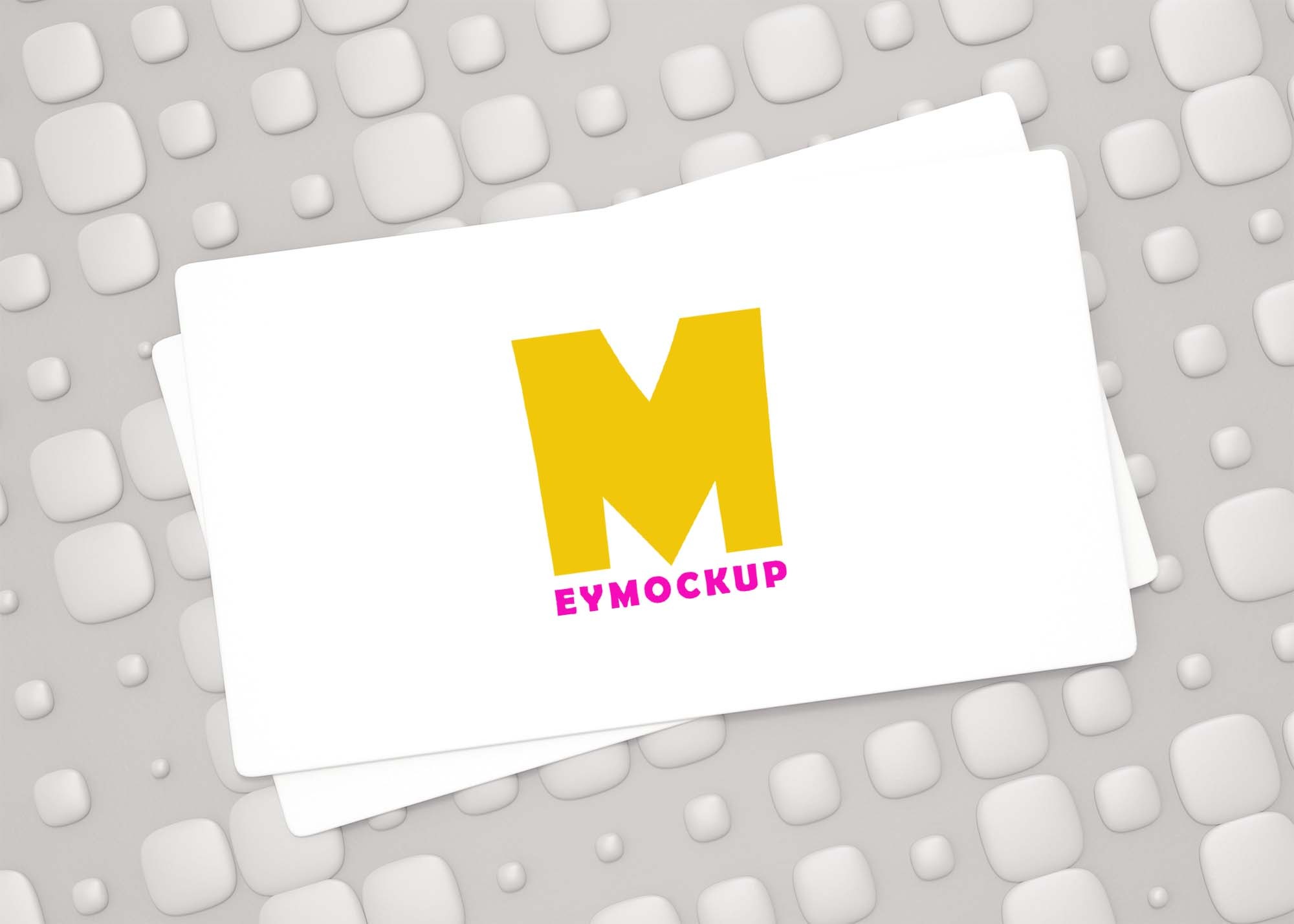 Free Abstract Logo Mockup Download