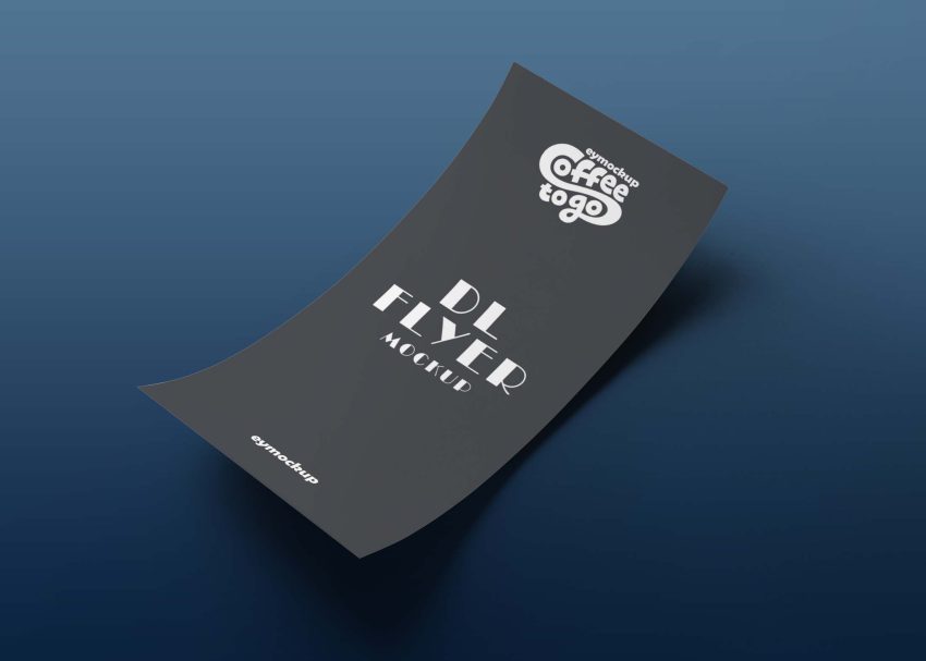 Free Float Dl Flyer Mockup
