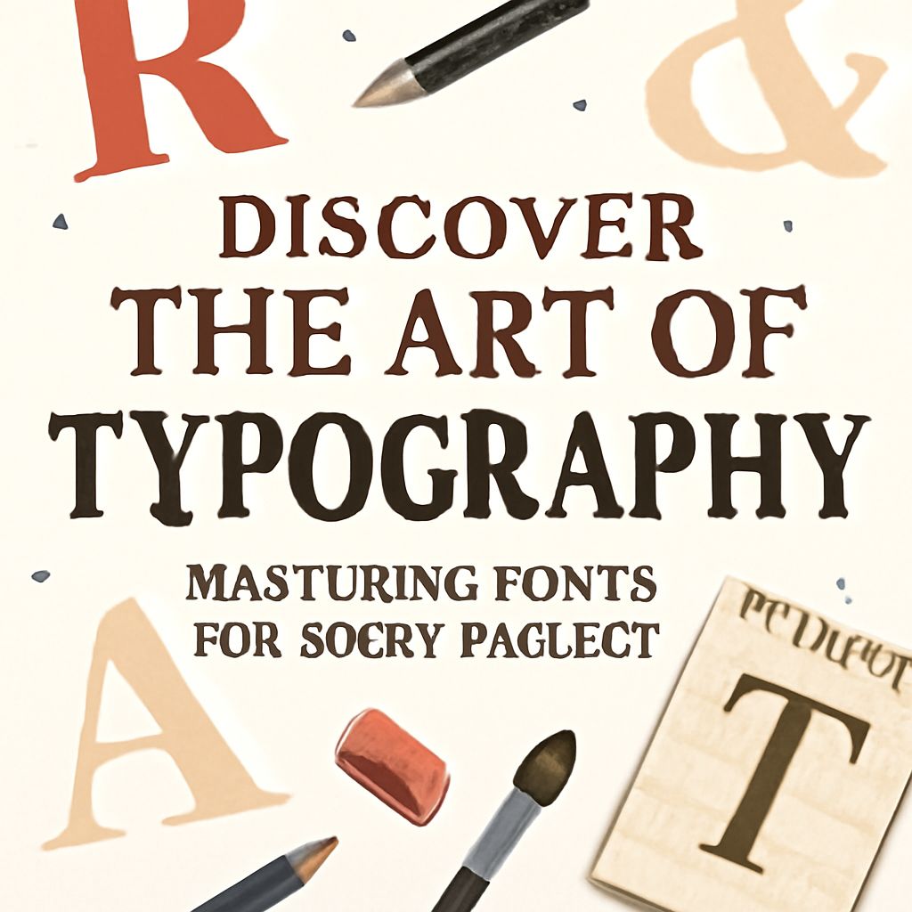 Discover The Art Of Typography: Mastering Fonts For Every Project | PSD ...