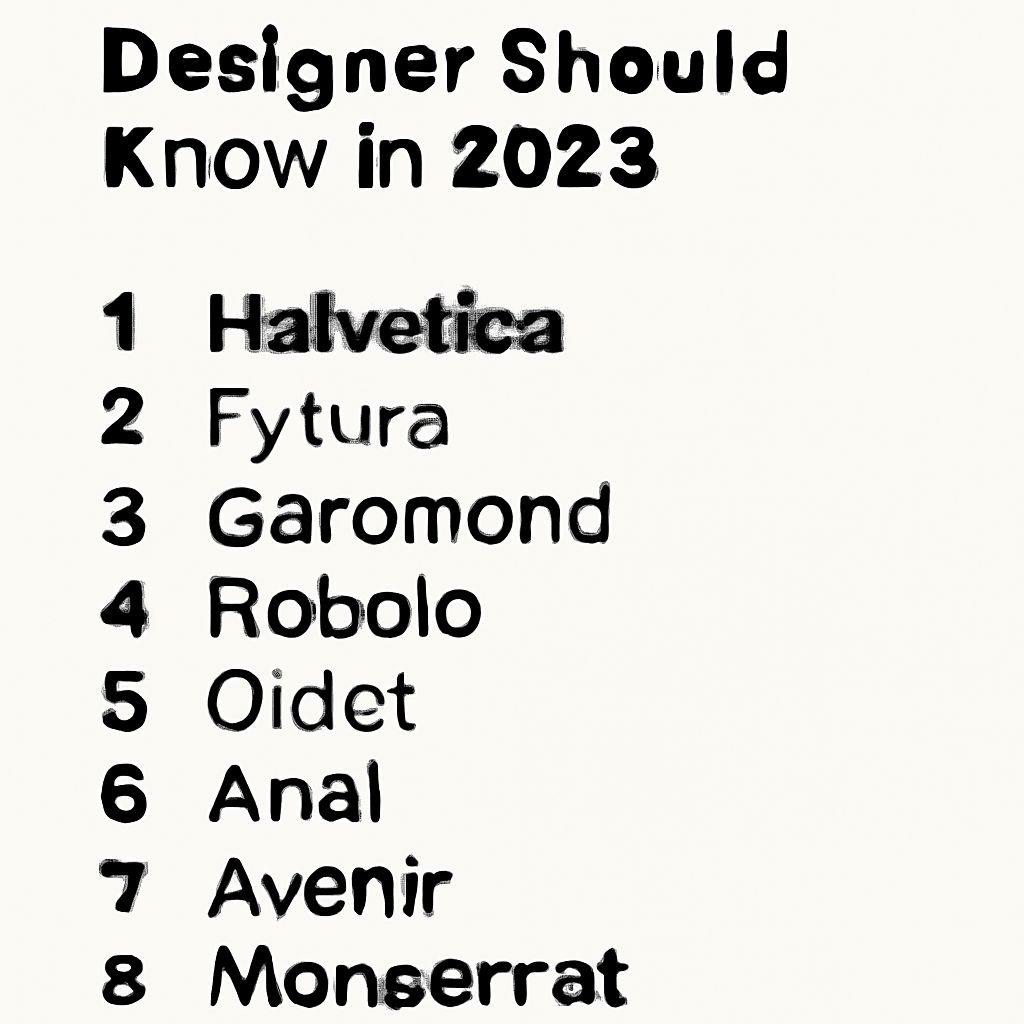 Top 10 Must-Know Fonts For Designers In 2023 | PSD Freebies Mockups