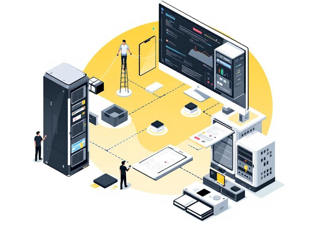 24/7 NOC Services: Always On, Always Reliable | PSD Freebies Mockups