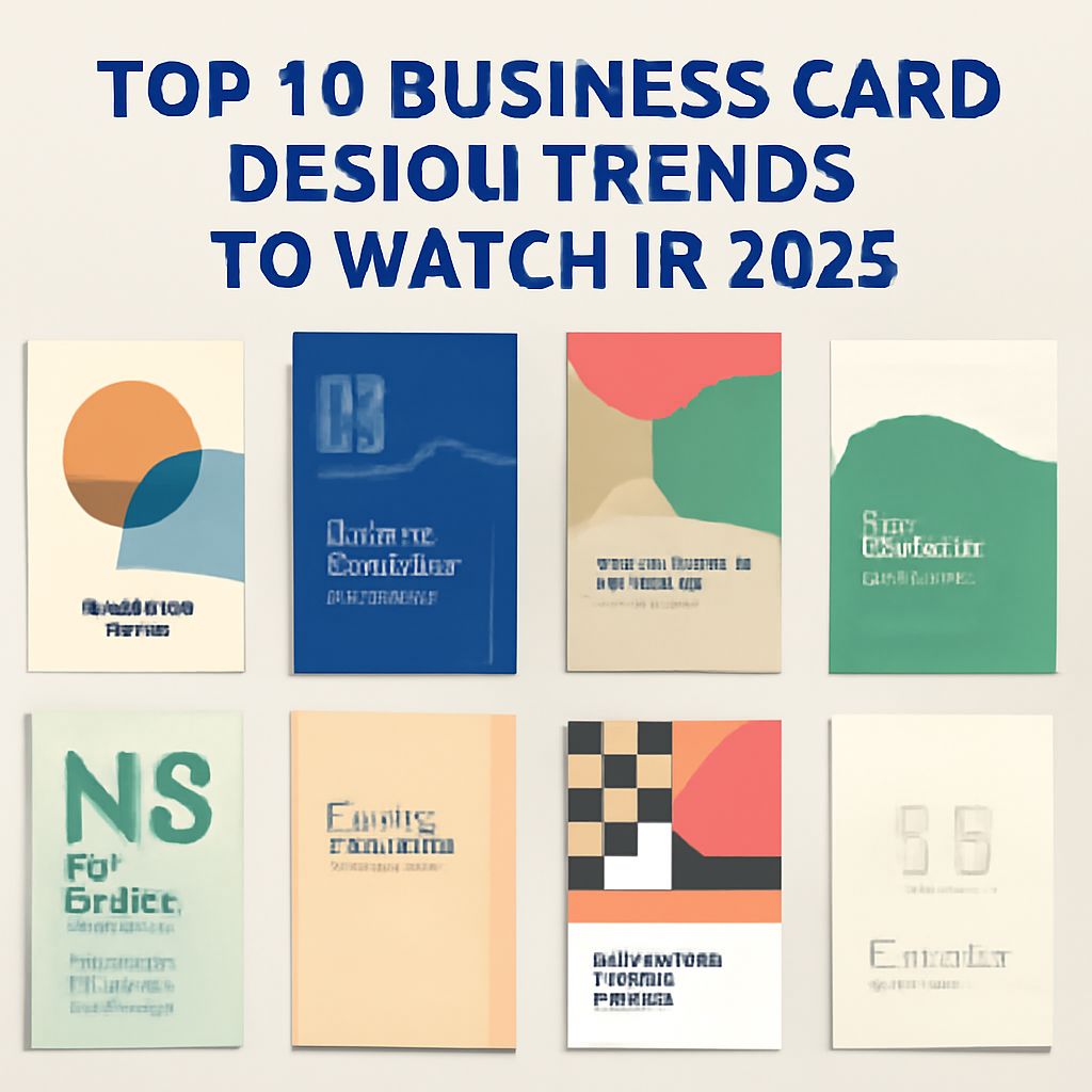 Top 10 Business Card Design Trends For 2025 | PSD Freebies Mockups