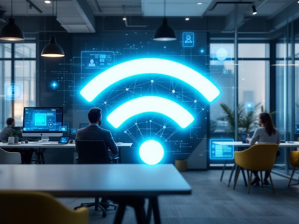 Transform Your Office With Managed WiFi Solutions | PSD Freebies Mockups