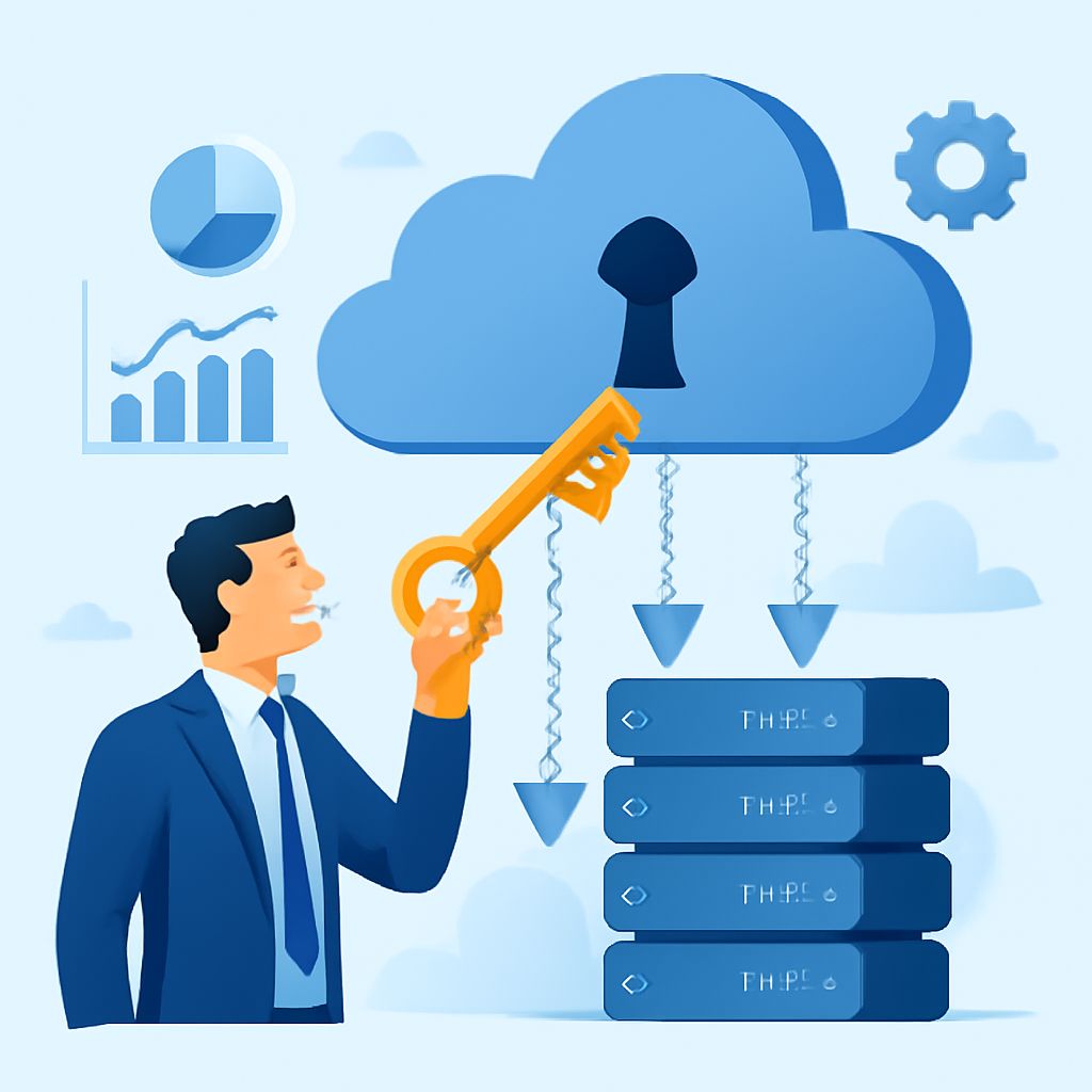 Unlock Scalable Cloud Solutions For Business Growth | PSD Freebies Mockups