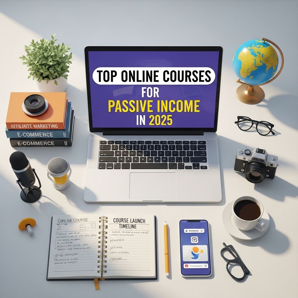 Top Online Courses To Boost Your Passive Income In 2025 | PSD Freebies ...