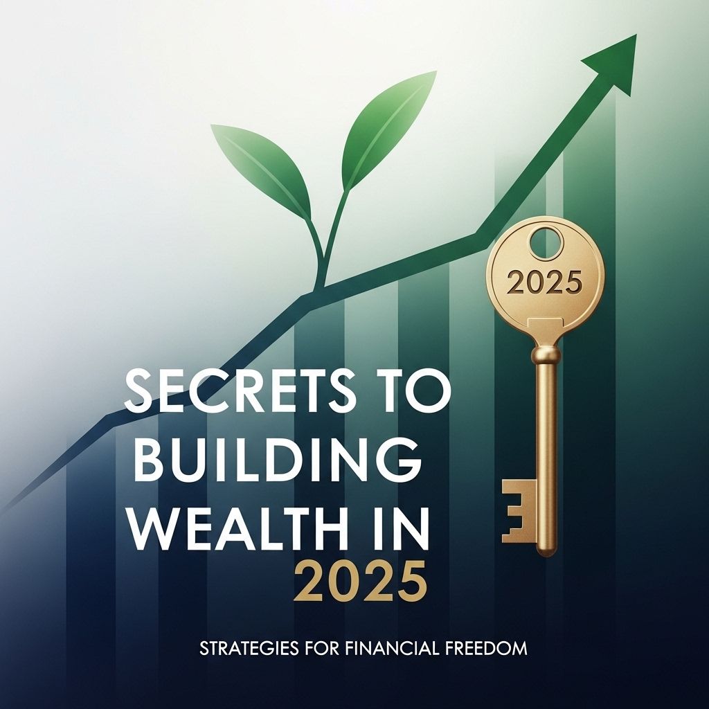 Unlocking Wealth: Secrets For 2025 Success | PSD Freebies Mockups