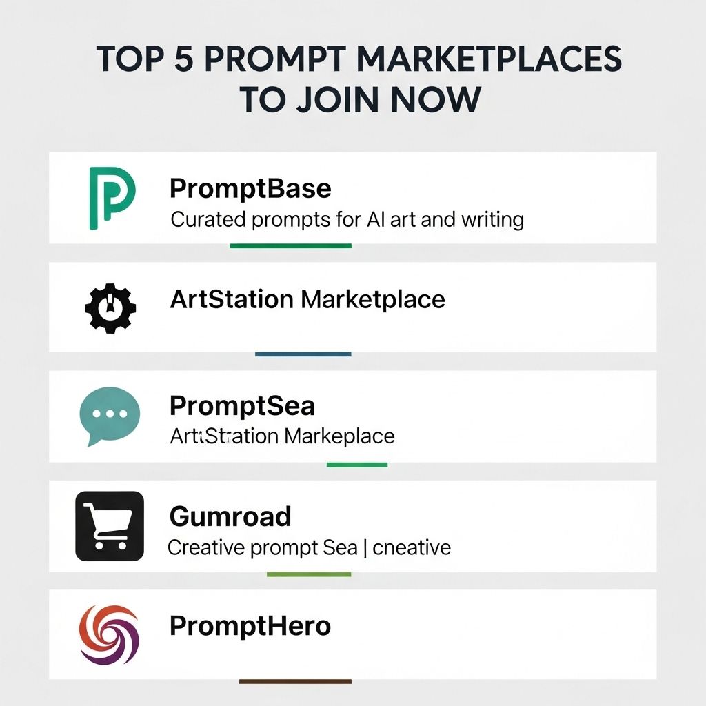 Top 5 Prompt Marketplaces You Should Join Now | PSD Freebies Mockups
