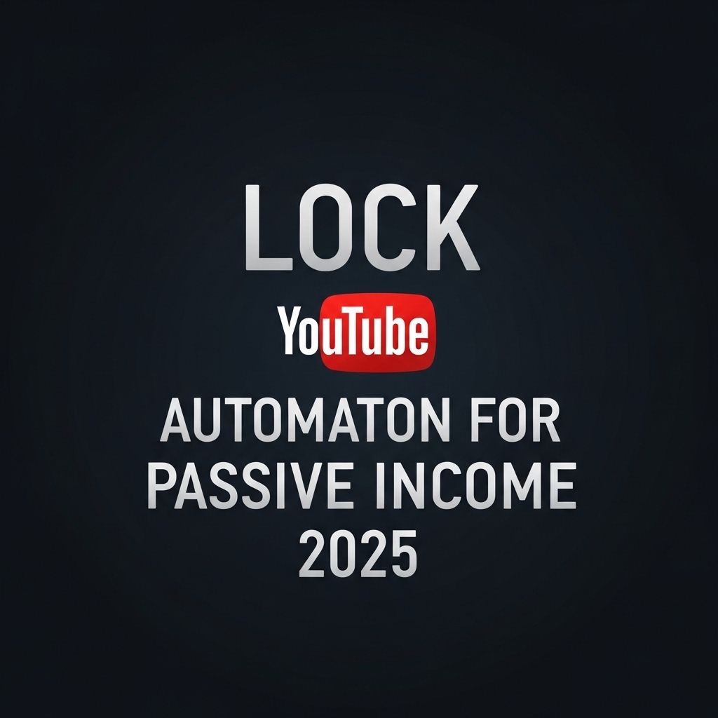 Unlock YouTube Automation For Passive Income In 2025 | PSD Freebies Mockups