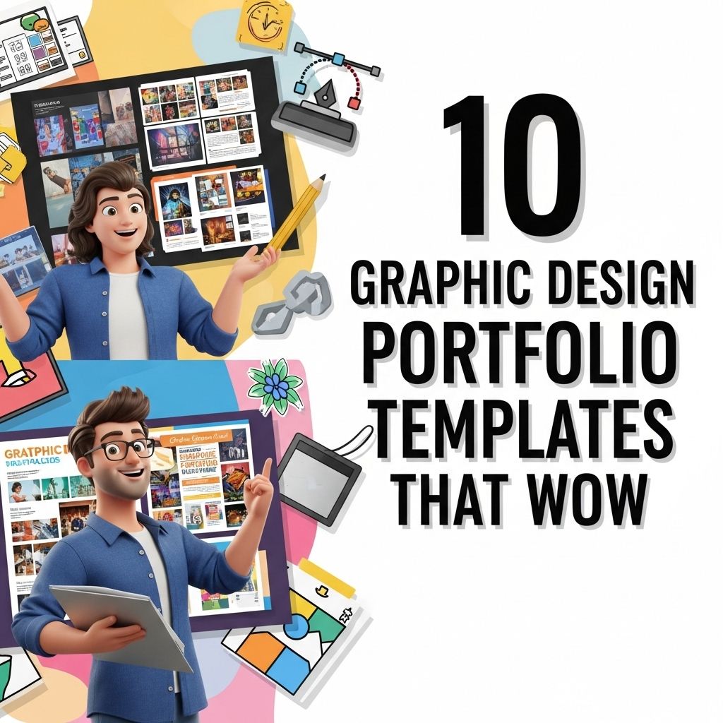 10 Stunning Graphic Design Portfolio Templates | PSD Freebies Mockups