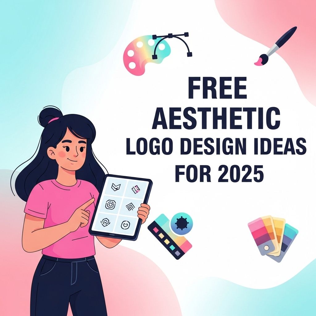 Trendy Aesthetic Logo Design Ideas For 2025 | PSD Freebies Mockups