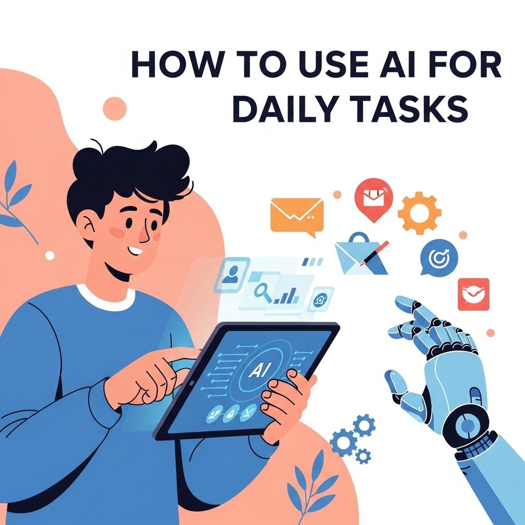 Maximize Productivity: AI For Daily Tasks | PSD Freebies Mockups