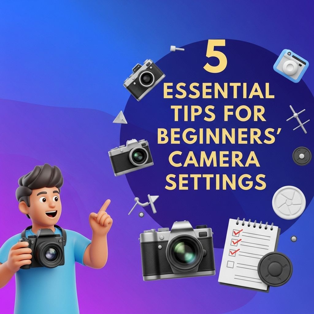 5 Essential Tips For Beginner Camera Settings | PSD Freebies Mockups