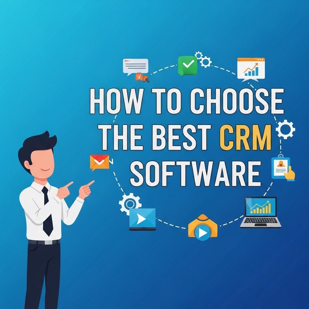 Choosing The Best CRM Software For Your Business | PSD Freebies Mockups