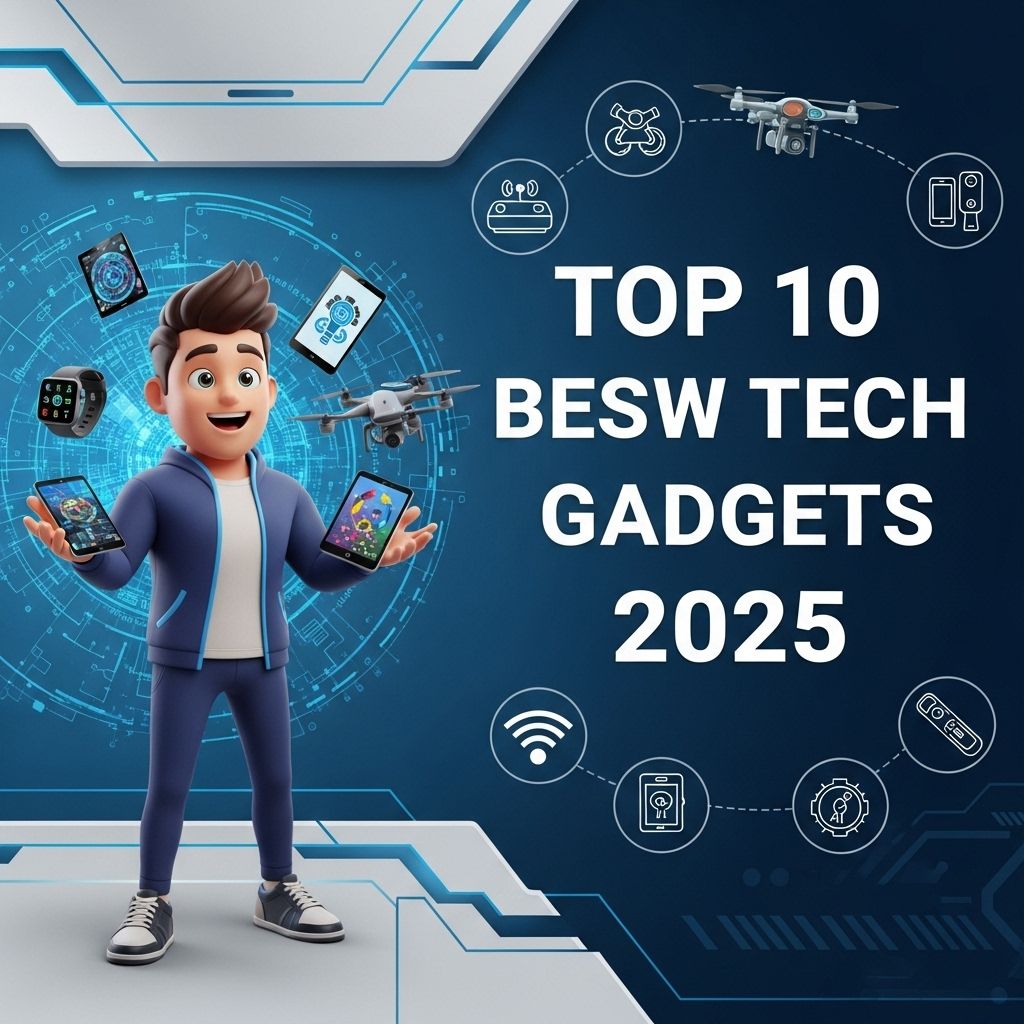 Top 10 Innovative Tech Gadgets Of 2025 | PSD Freebies Mockups