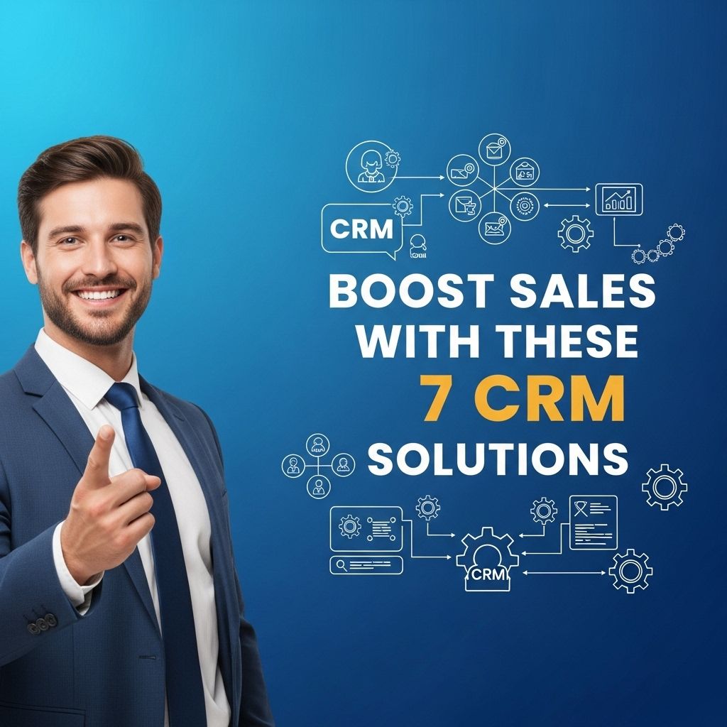 Boost Sales With These 7 Powerful CRM Solutions | PSD Freebies Mockups