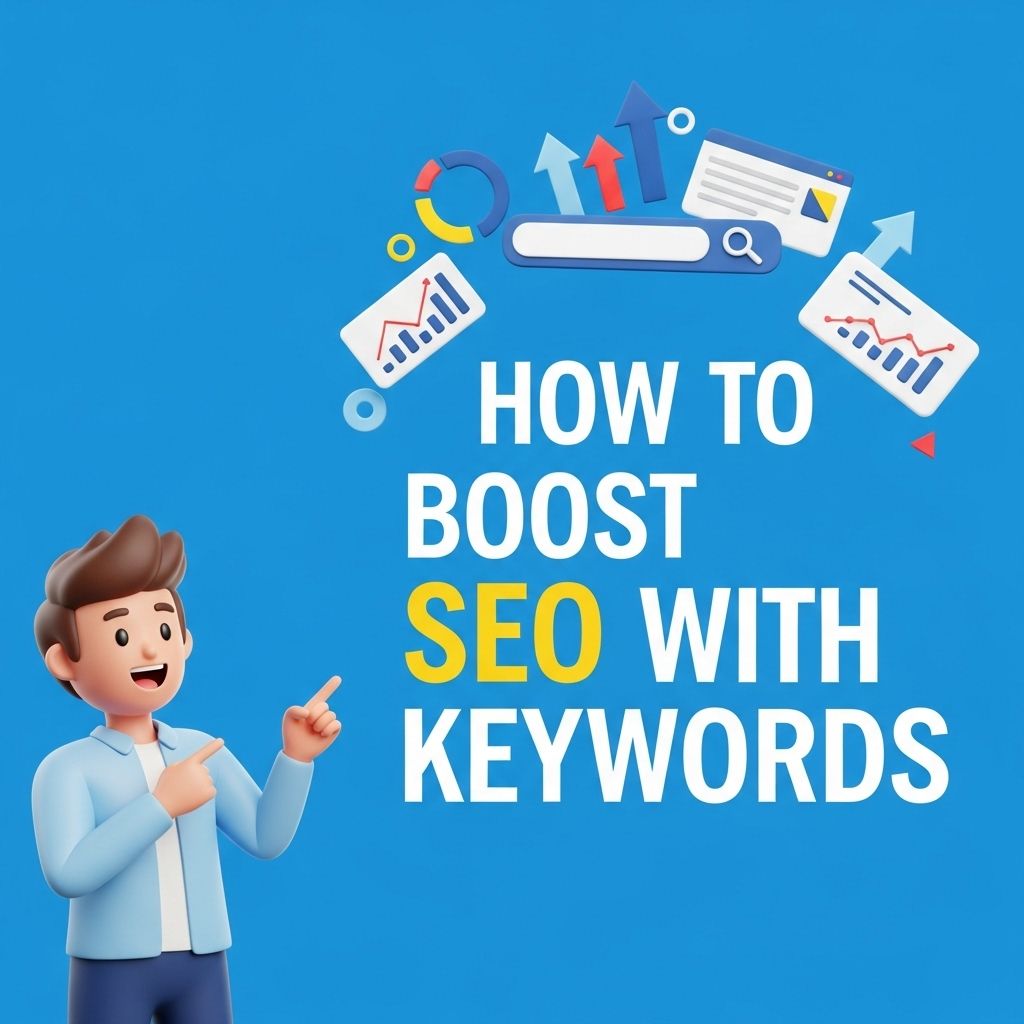 Unlocking SEO Success With Keywords | PSD Freebies Mockups