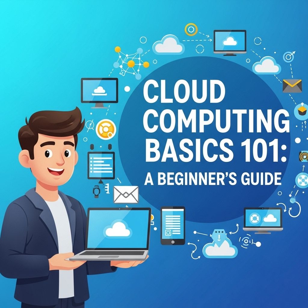 Cloud Computing Basics: A Beginner's Guide | PSD Freebies Mockups
