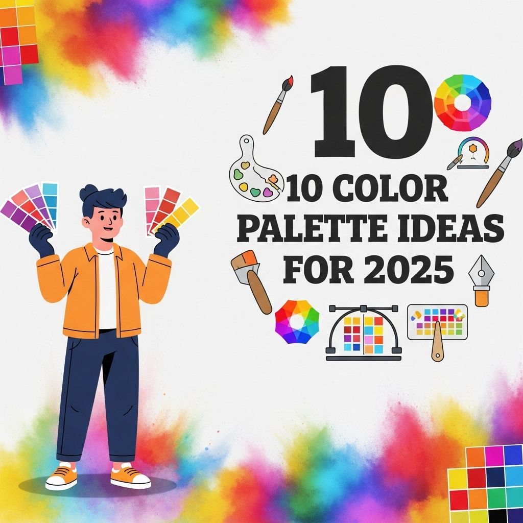 10 Stunning Color Palette Ideas For 2025 | PSD Freebies Mockups