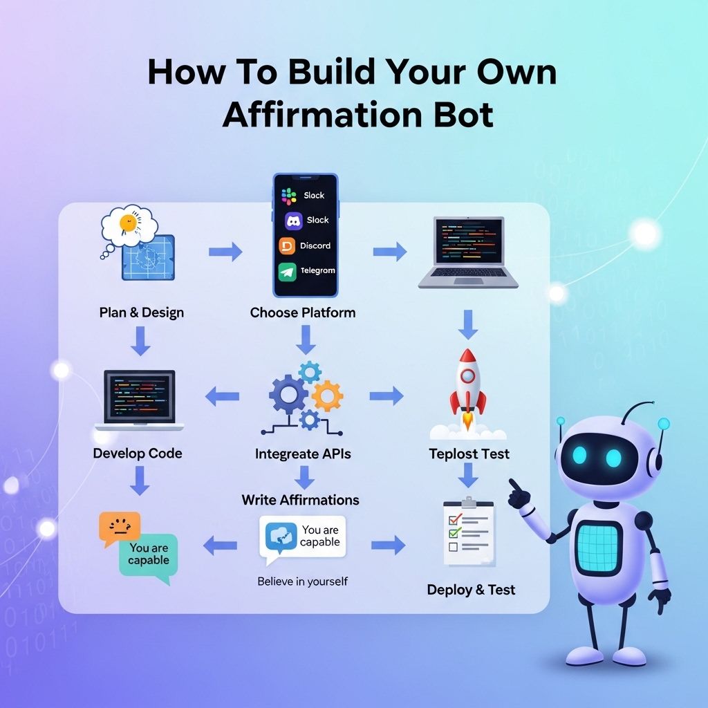 Create Your Own Affirmation Bot In Easy Steps | PSD Freebies Mockups