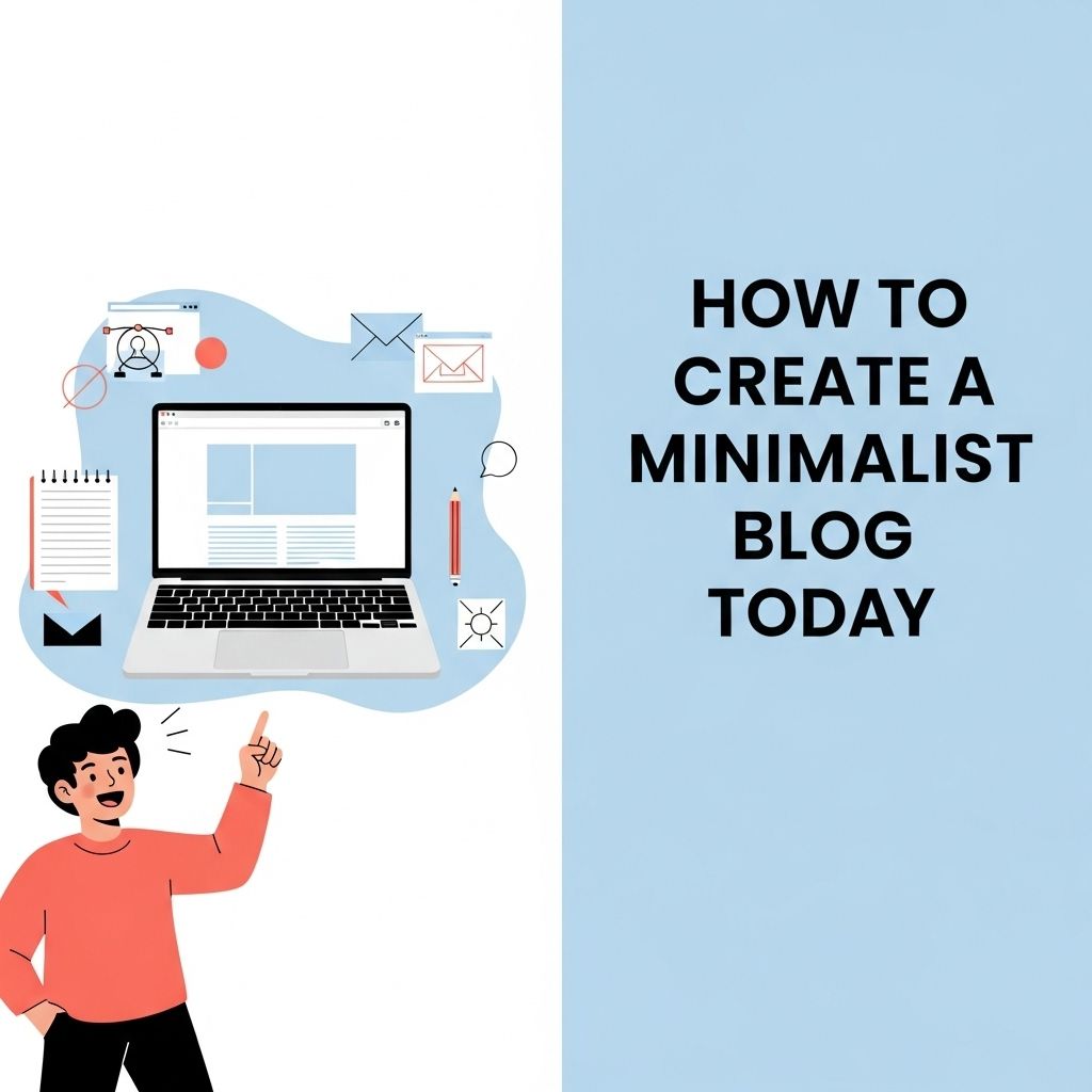 Create Your Minimalist Blog Today | PSD Freebies Mockups