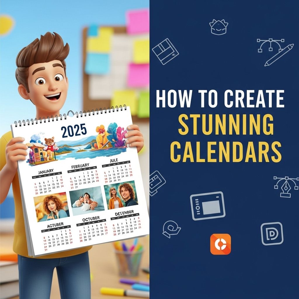 Create Stunning 2025 Calendars In Easy Steps | PSD Freebies Mockups