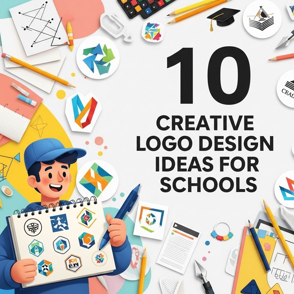 10 Creative Logo Design Ideas For Schools | PSD Freebies Mockups