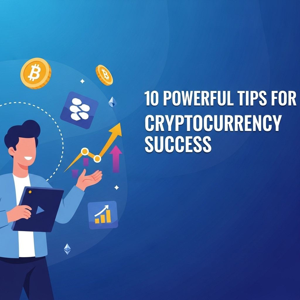 10 Powerful Tips For Cryptocurrency Success | PSD Freebies Mockups