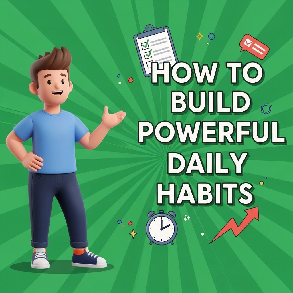 Mastering Daily Habits For Success | PSD Freebies Mockups