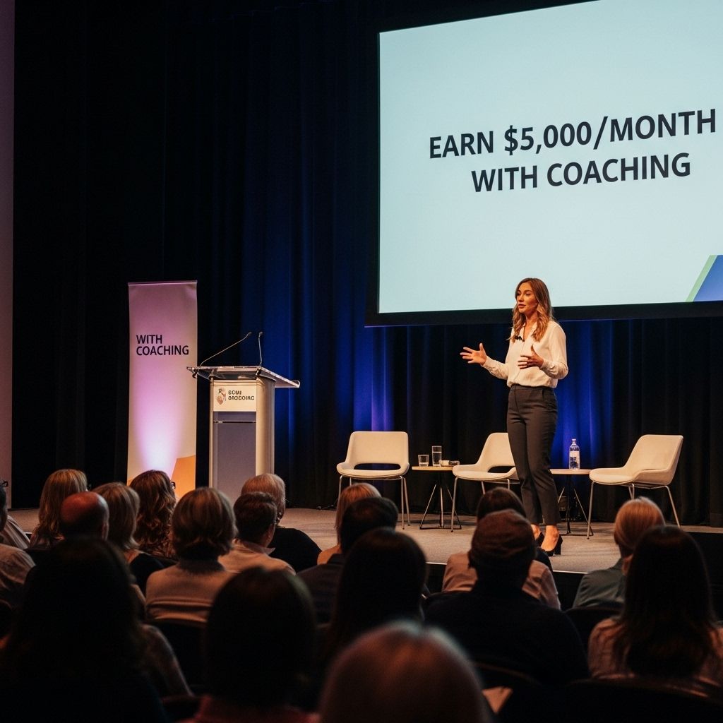 Unlock Your Potential: Earn $5,000 Monthly With Coaching | PSD Freebies ...