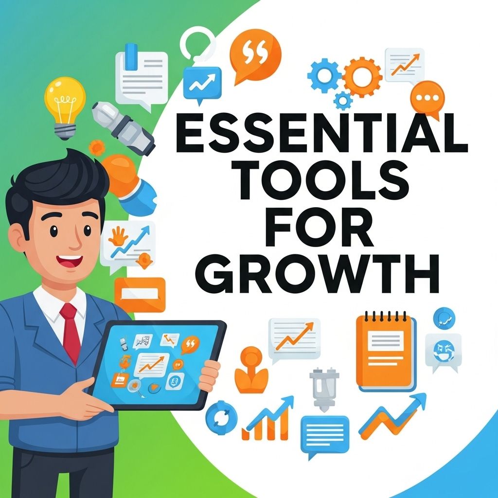 5 Essential Tools For Growth Mindset Success | PSD Freebies Mockups
