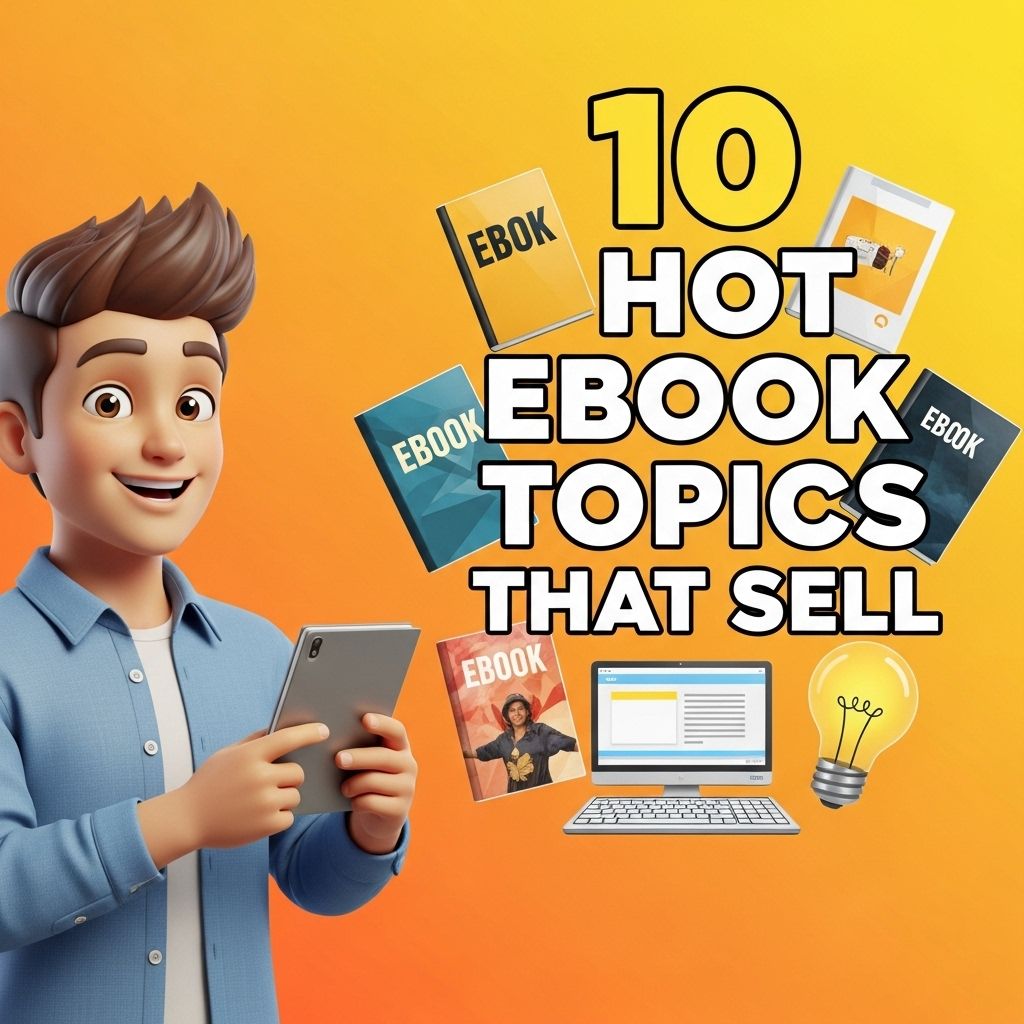 10 Hot Ebook Topics That Sell Like Crazy | PSD Freebies Mockups