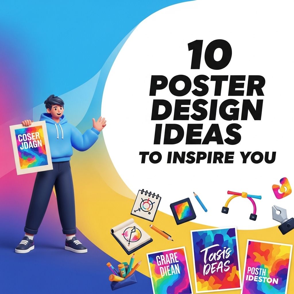 10 Inspiring Poster Design Ideas | PSD Freebies Mockups