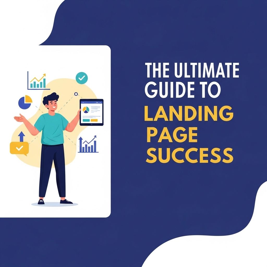 The Ultimate Guide To Landing Page Success | PSD Freebies Mockups