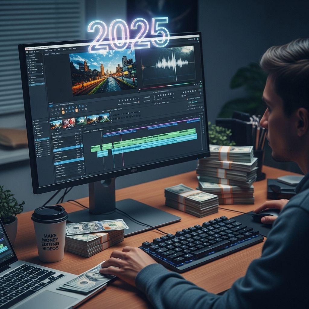 Make Money Editing Videos In 2025 | PSD Freebies Mockups
