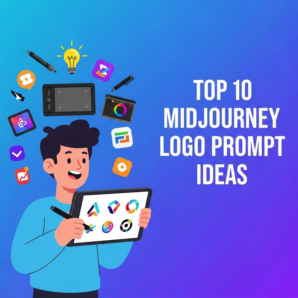 Top 10 Creative Midjourney Logo Prompt Ideas | PSD Freebies Mockups
