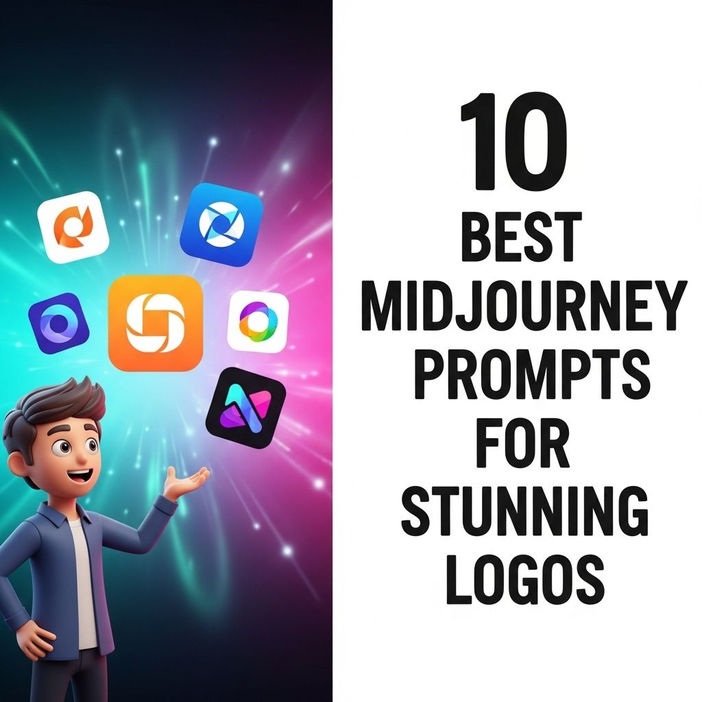 10 Best Midjourney Prompts For Stunning Logos | PSD Freebies Mockups