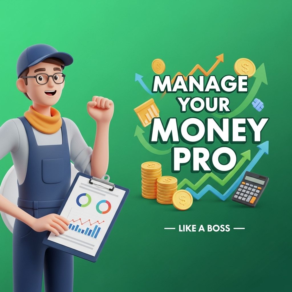 Master Your Finances: Money Management Tips | PSD Freebies Mockups