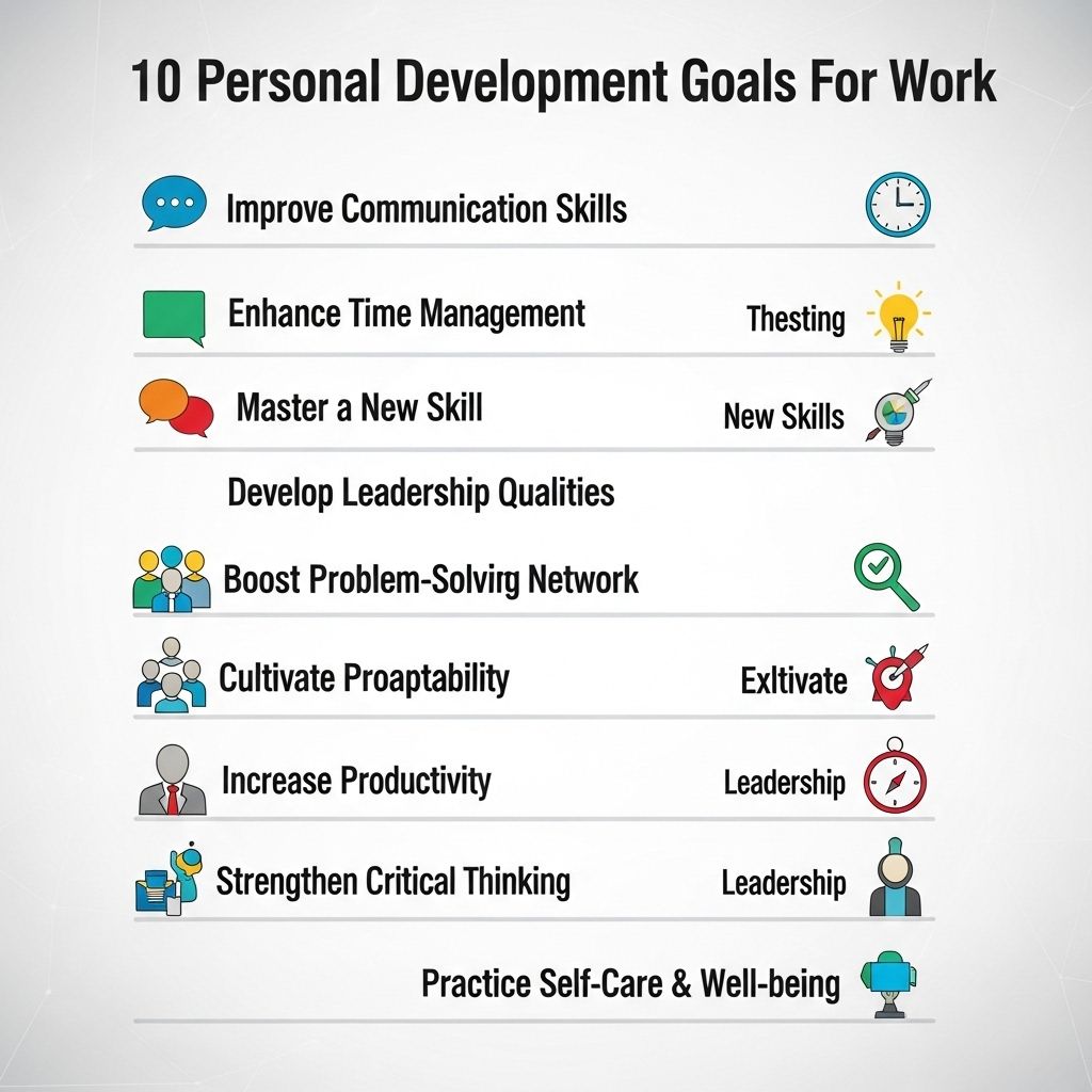 10 Essential Personal Development Goals For Career Growth | PSD ...