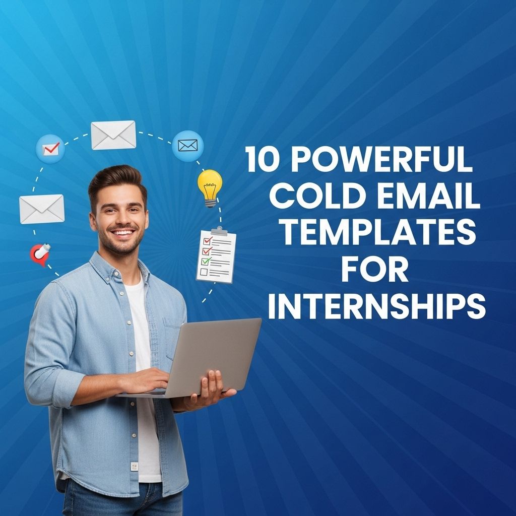 10 Powerful Cold Email Templates For Internships | PSD Freebies Mockups
