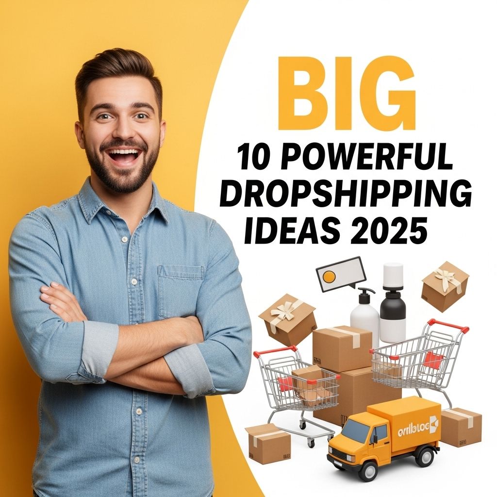 10 Powerful Dropshipping Ideas For 2025 | PSD Freebies Mockups