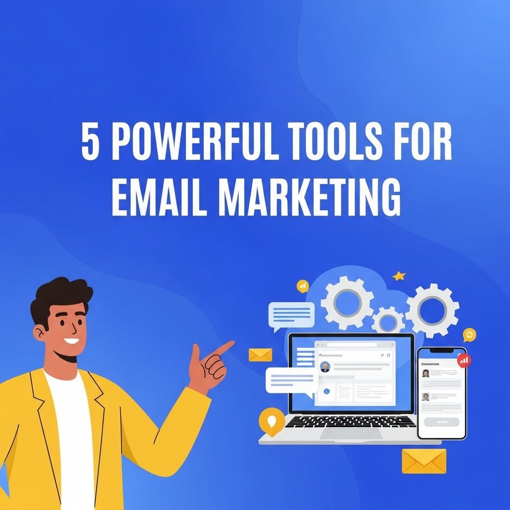 5 Powerful Tools For Email Marketing Success | PSD Freebies Mockups