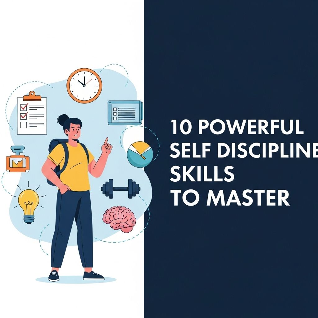 10 Powerful Self Discipline Skills You Must Master | PSD Freebies Mockups